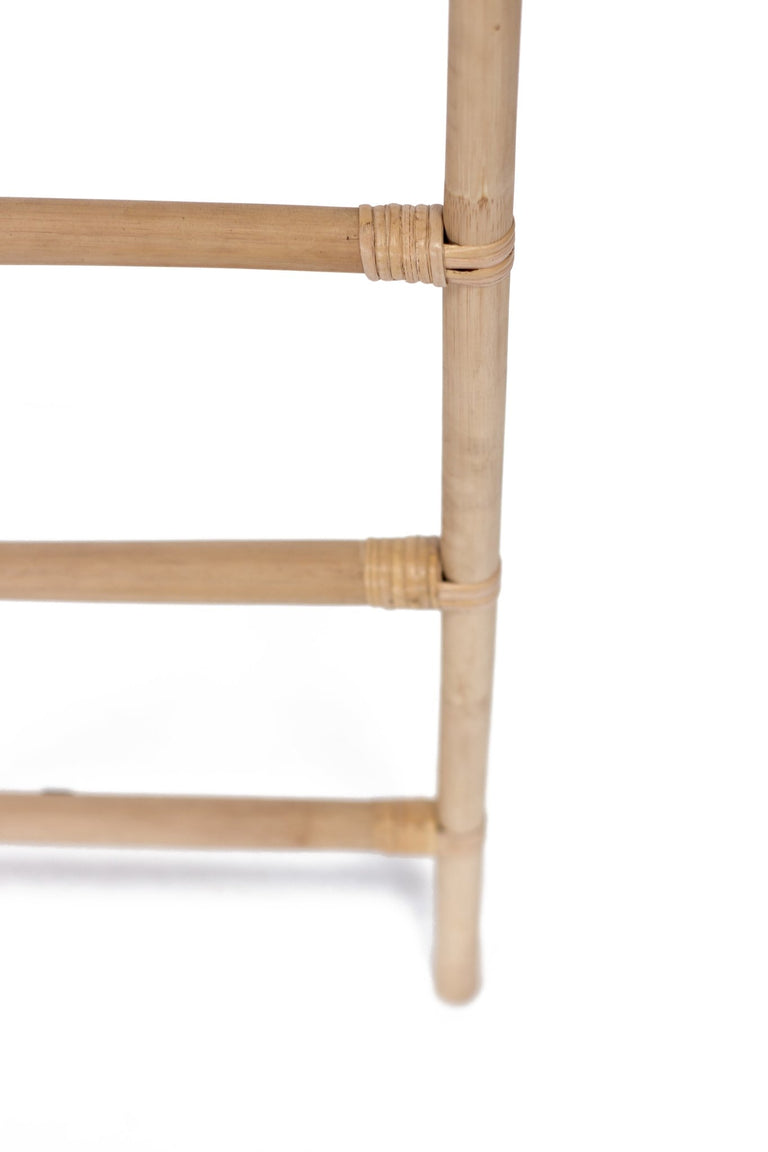 RATTAN DECORATIVE LADDER - NATURAL
